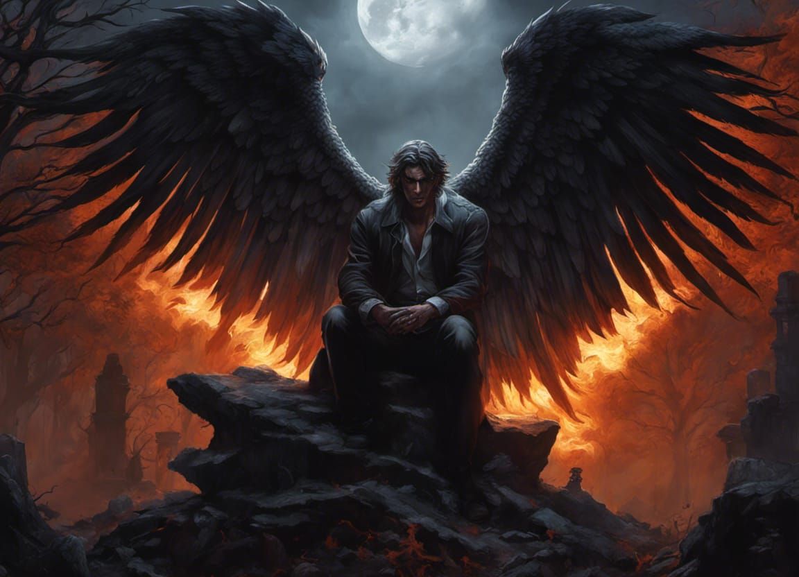 Fallen Angel Wallpapers 4k Hd Fallen Angel Backgrounds On Wallpaperbat