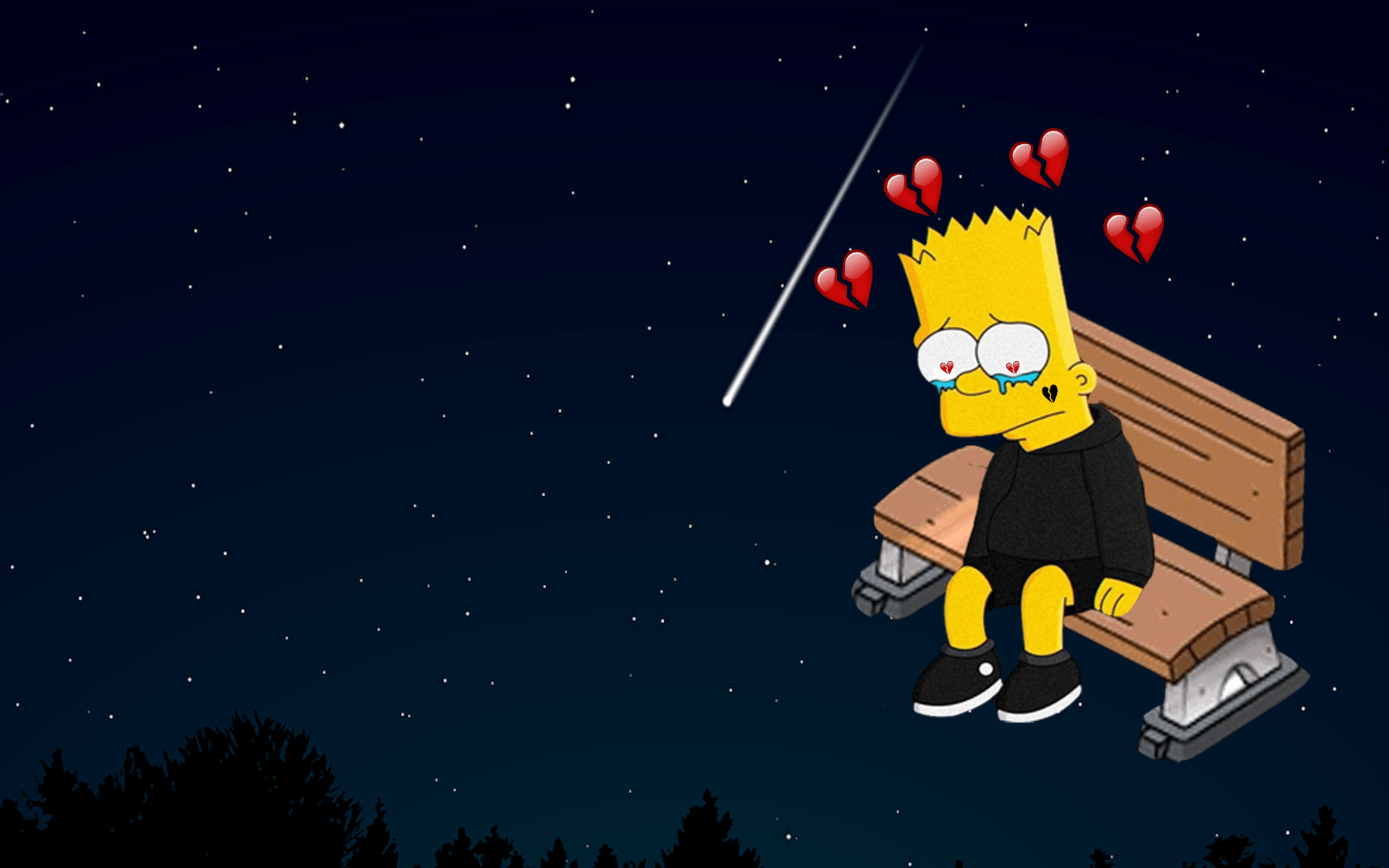 Sad Bart Simpson Wallpapers 4k Hd Sad Bart Simpson Backgrounds On Wallpaperbat