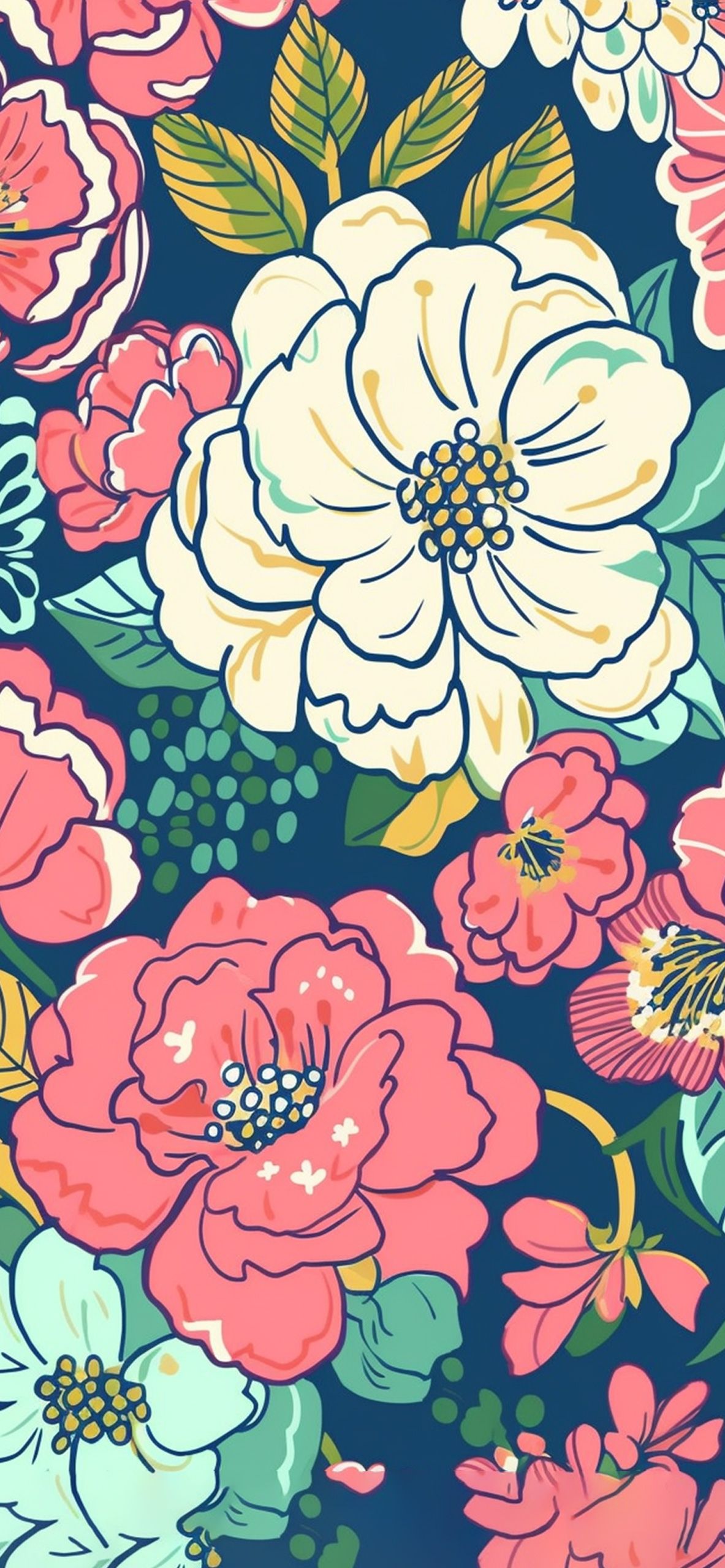 Preppy Floral Wallpapers 4k Hd Preppy Floral Backgrounds On Wallpaperbat