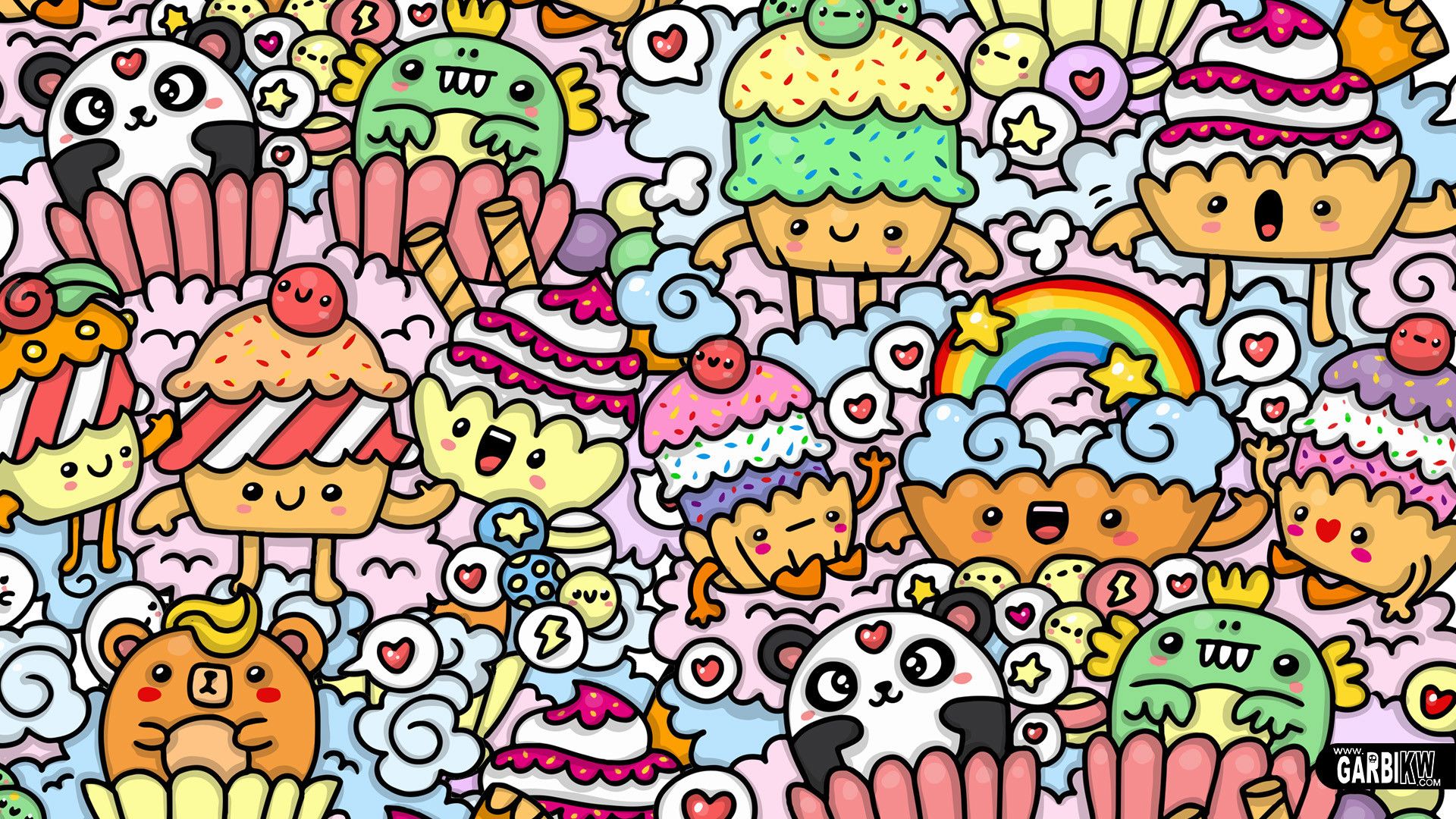 Kawaii Art Wallpapers 4k Hd Kawaii Art Backgrounds On Wallpaperbat