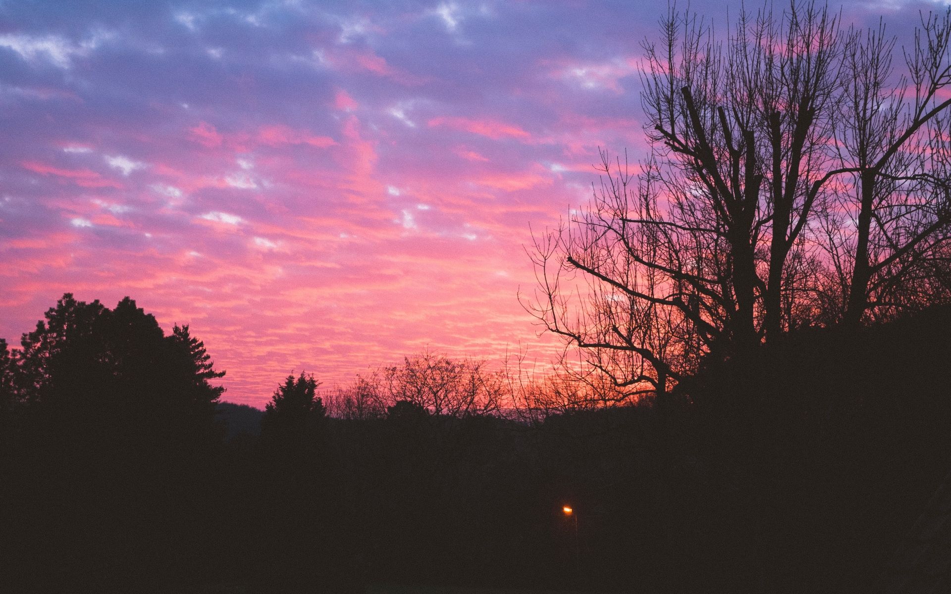 Pink Clouds Sunset Wallpapers 4k Hd Pink Clouds Sunset Backgrounds