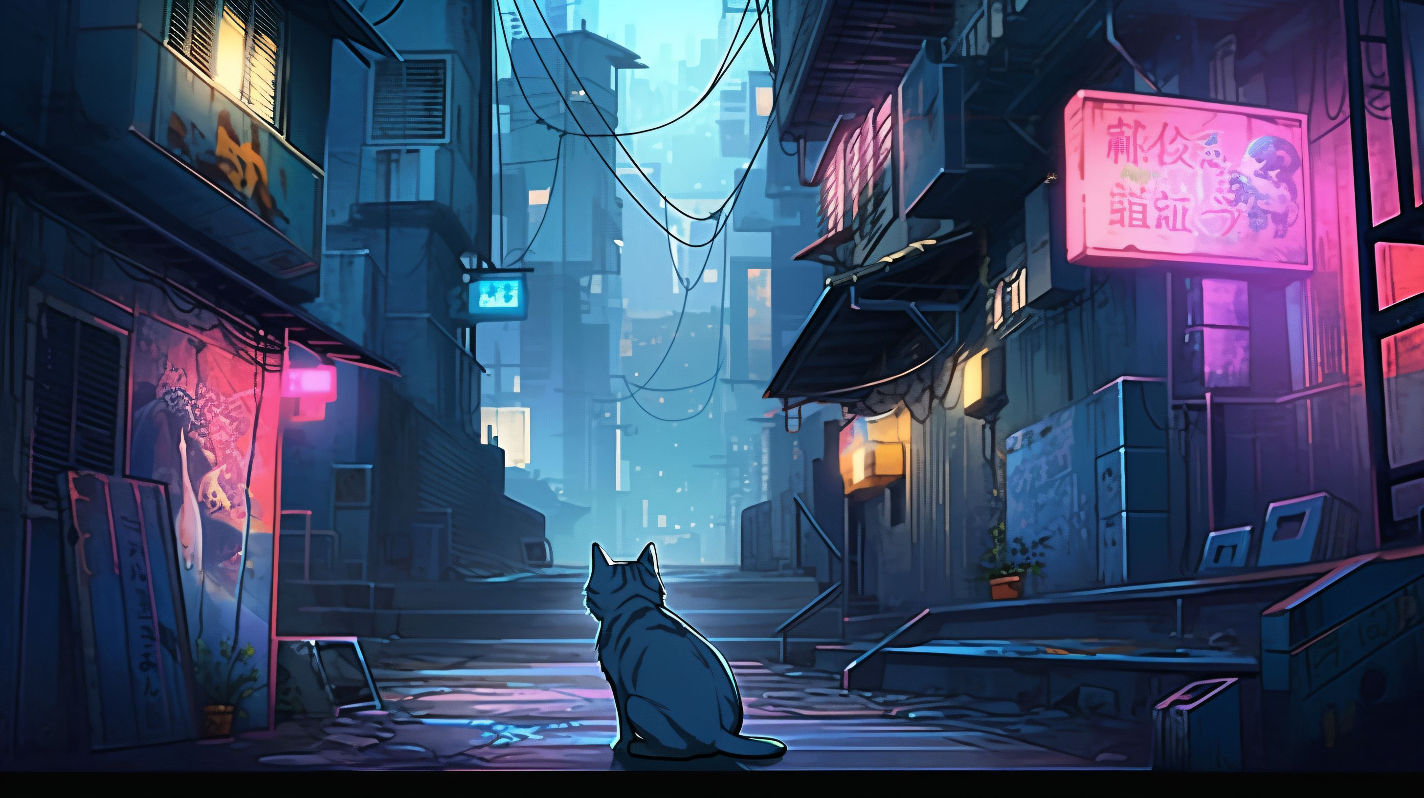 Cyberpunk Anime Wallpapers - 4k, HD Cyberpunk Anime Backgrounds on ... Cyberpunk Anime Wallpapers - 4k, HD Cyberpunk Anime Backgrounds on ...