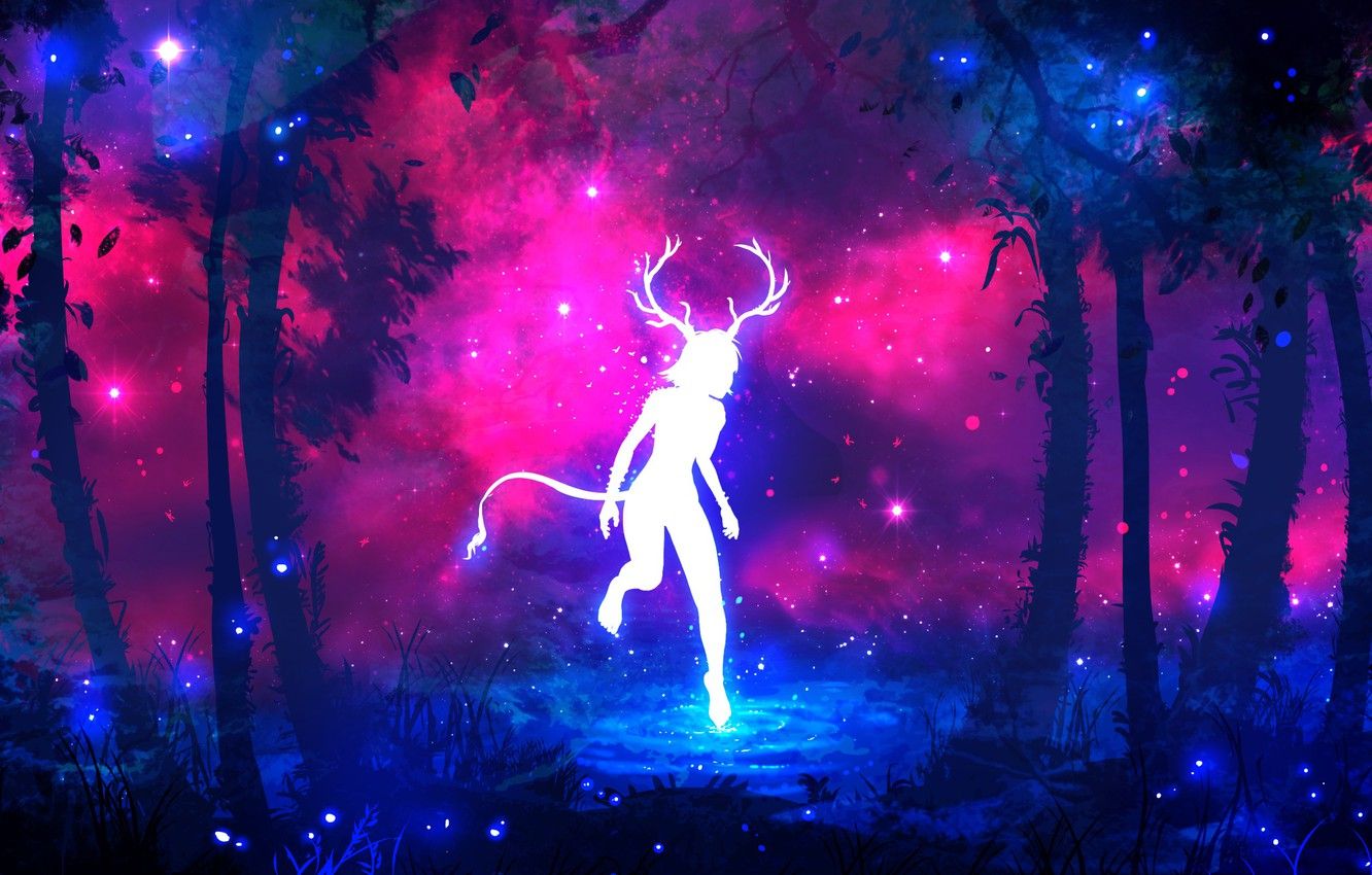 Purple Forest Wallpapers 4k Hd Purple Forest Backgrounds On Wallpaperbat