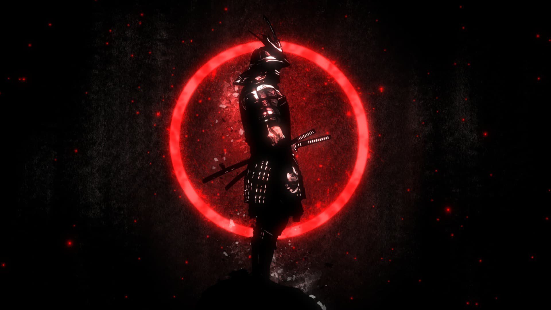 Samurai Neon Wallpapers 4k Hd Samurai Neon Backgrounds On Wallpaperbat
