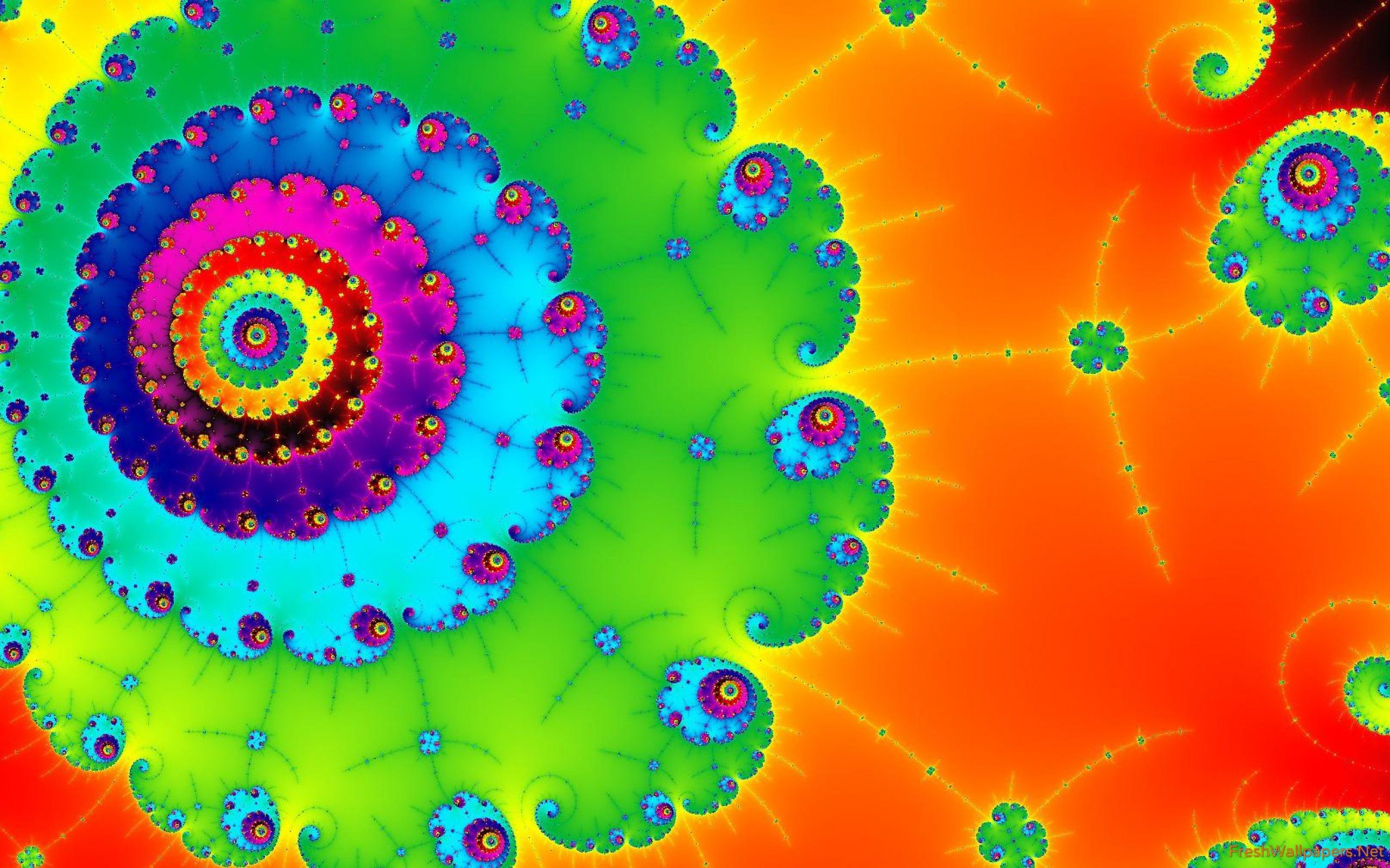 Colorful Fractal Wallpapers 4k Hd Colorful Fractal Backgrounds On