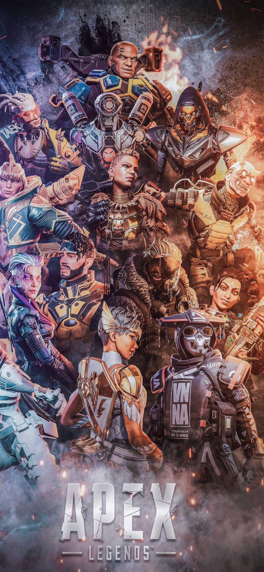 Apex Legends Mobile Wallpapers 4k Hd Apex Legends Mobile Backgrounds On Wallpaperbat