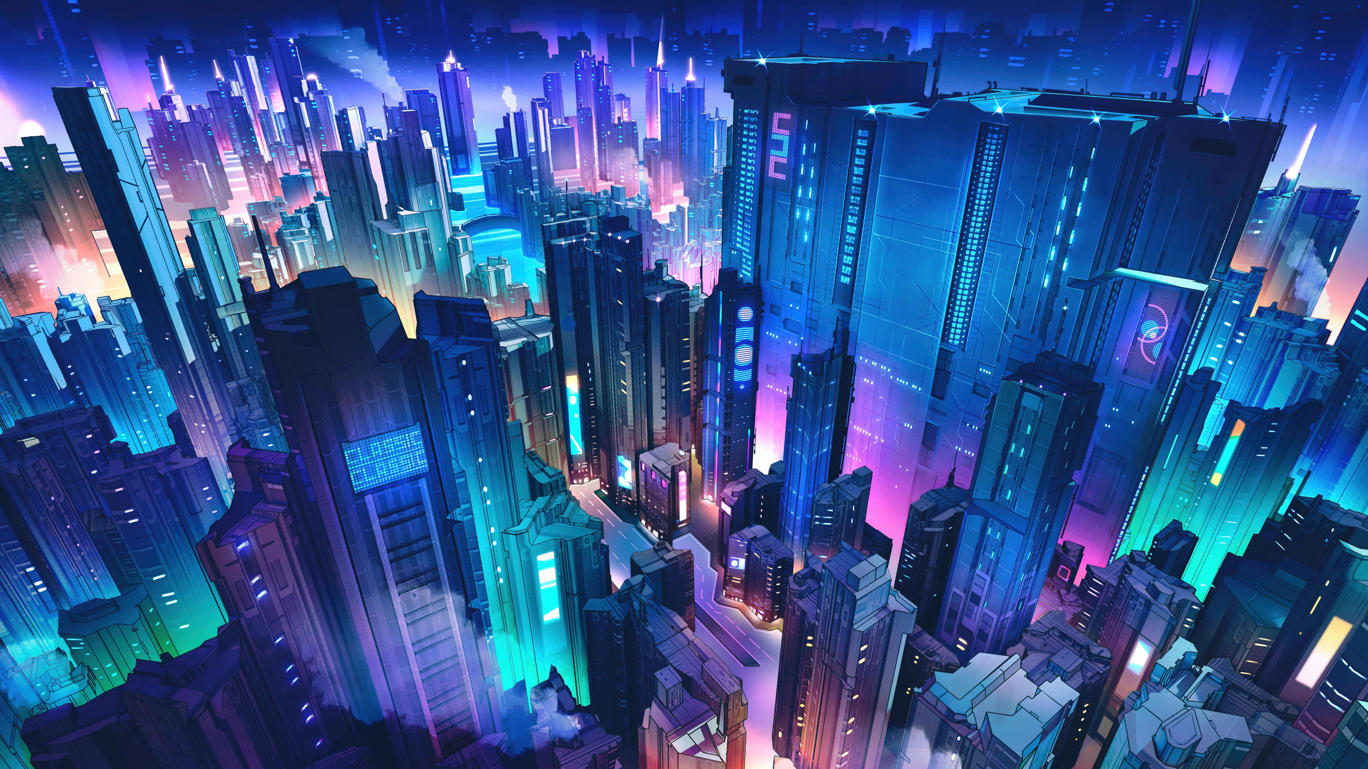 Anime Neon City Wallpapers - 4k, HD Anime Neon City Backgrounds on ... Anime Neon City Wallpapers - 4k, HD Anime Neon City Backgrounds on ...