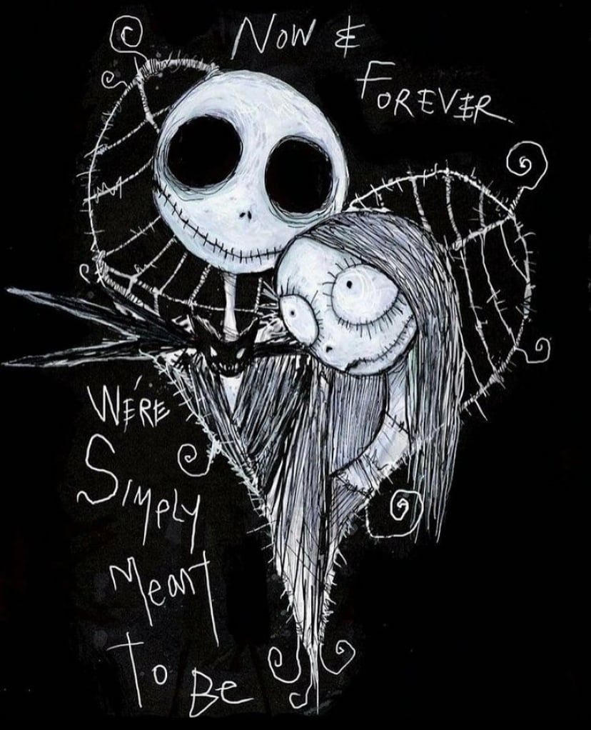 Jack And Sally Wallpapers 4k Hd Jack And Sally Backgrounds On Wallpaperbat