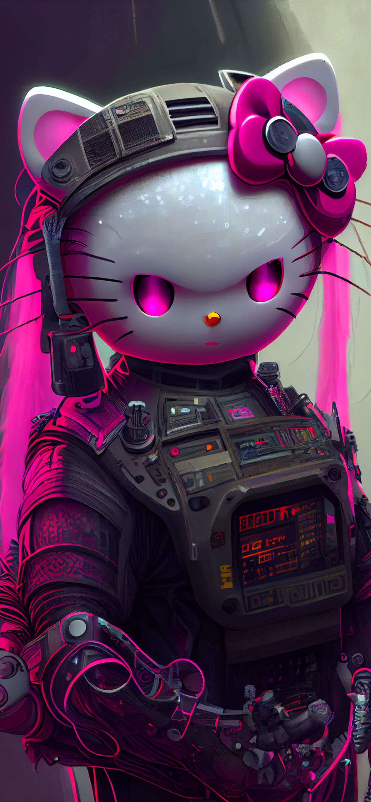 Hello Kitty Dark Wallpapers 4k Hd Hello Kitty Dark Backgrounds On Wallpaperbat