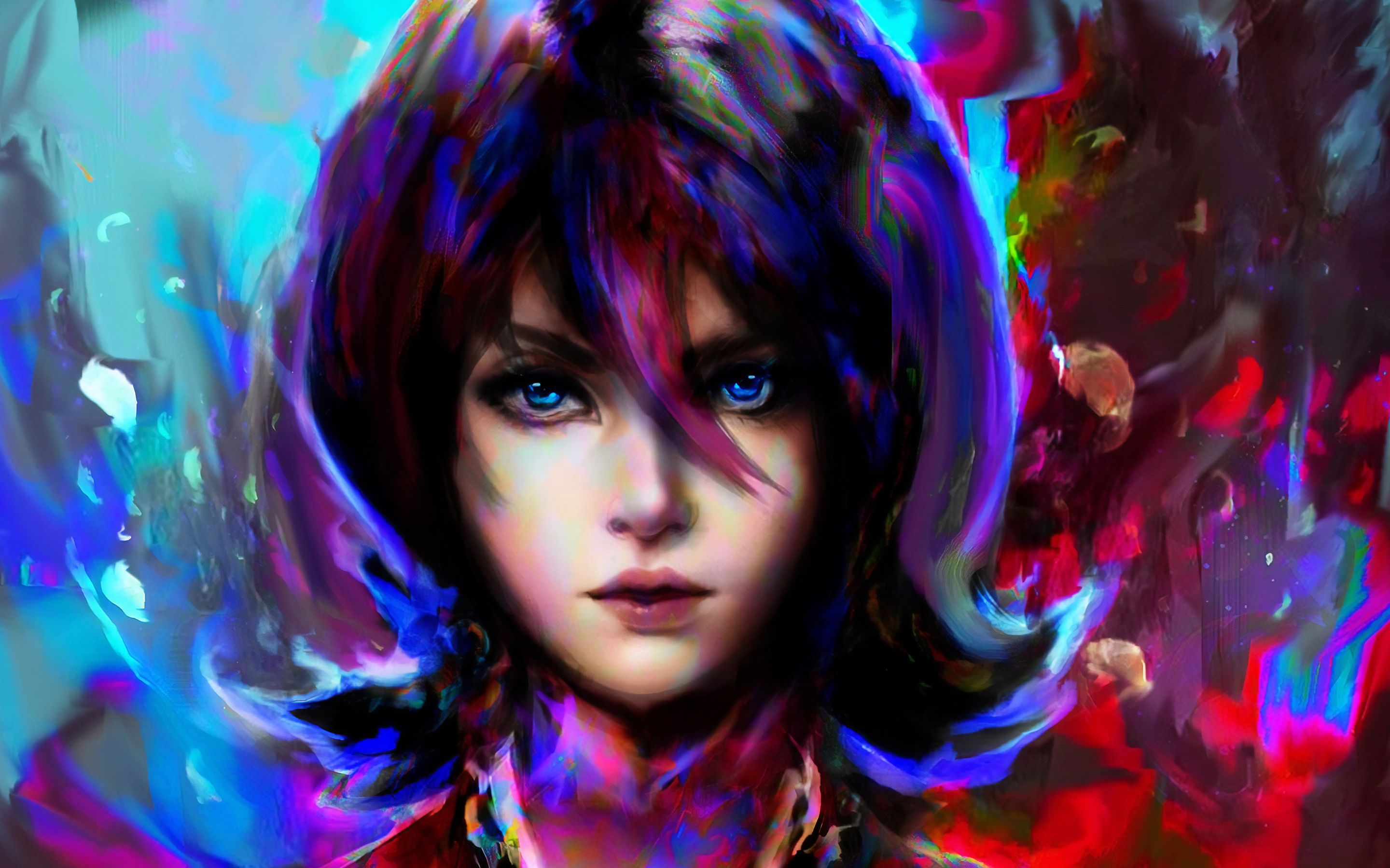 Artistic Girl Wallpapers 4k Hd Artistic Girl Backgrounds On Wallpaperbat