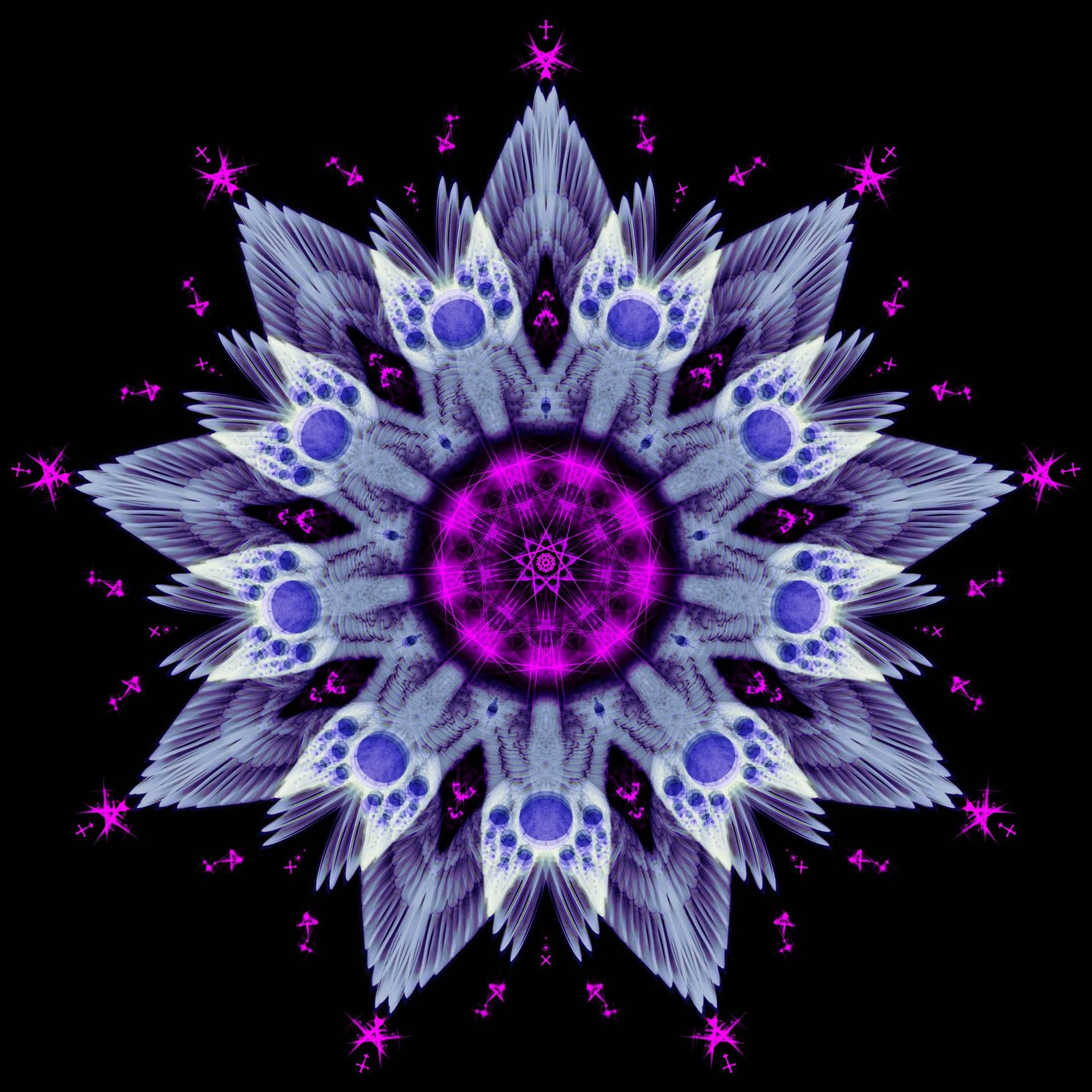 Purple Fractal Wallpapers 4k Hd Purple Fractal Backgrounds On