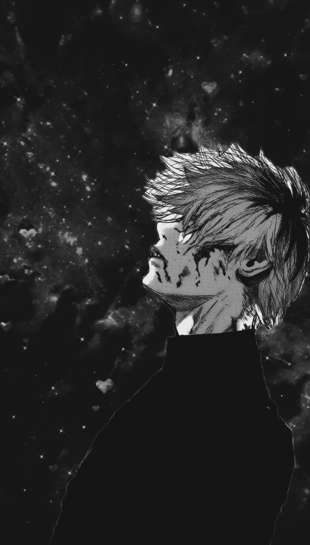 Anime Black And White Wallpapers 4k Hd Anime Black And White Backgrounds On Wallpaperbat