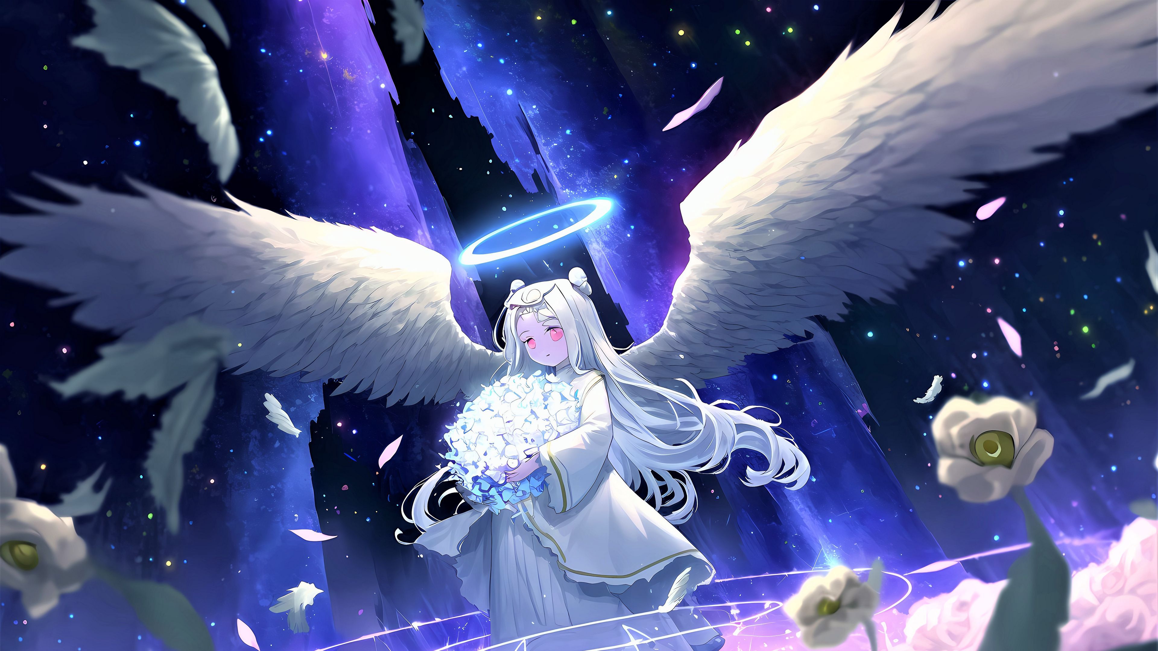 Angel Wallpapers 4k Hd Angel Backgrounds On Wallpaperbat