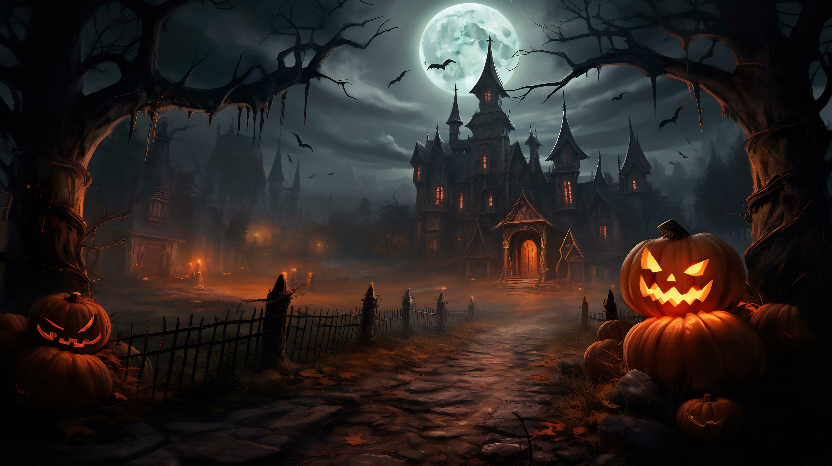 Halloween House Wallpapers - 4k, HD Halloween House Backgrounds on ... Halloween House Wallpapers - 4k, HD Halloween House Backgrounds on ...