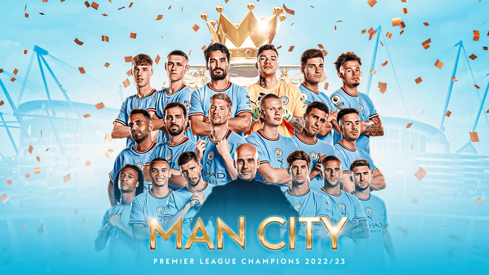 Man City Champions Wallpapers 4k Hd Man City Champions Backgrounds On Wallpaperbat