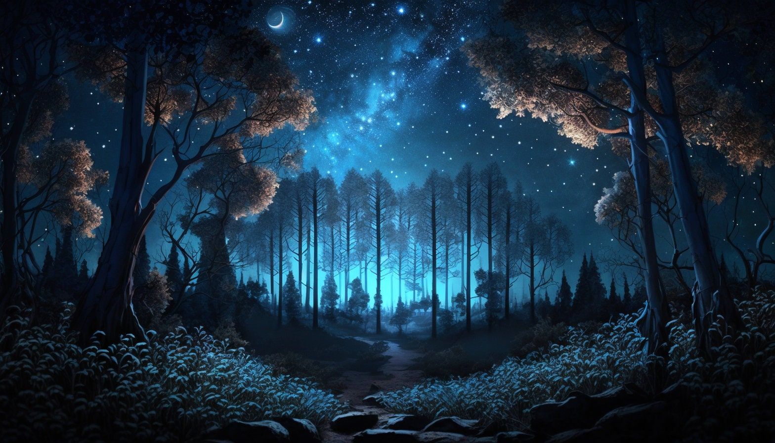 Blue Forest Wallpapers - 4k, HD Blue Forest Backgrounds on WallpaperBat Blue Forest Wallpapers - 4k, HD Blue Forest Backgrounds on WallpaperBat
