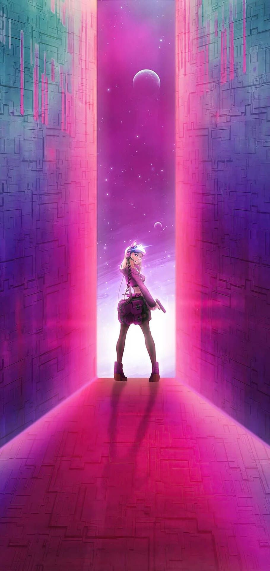 Pink Girl Wallpapers 4k Hd Pink Girl Backgrounds On Wallpaperbat