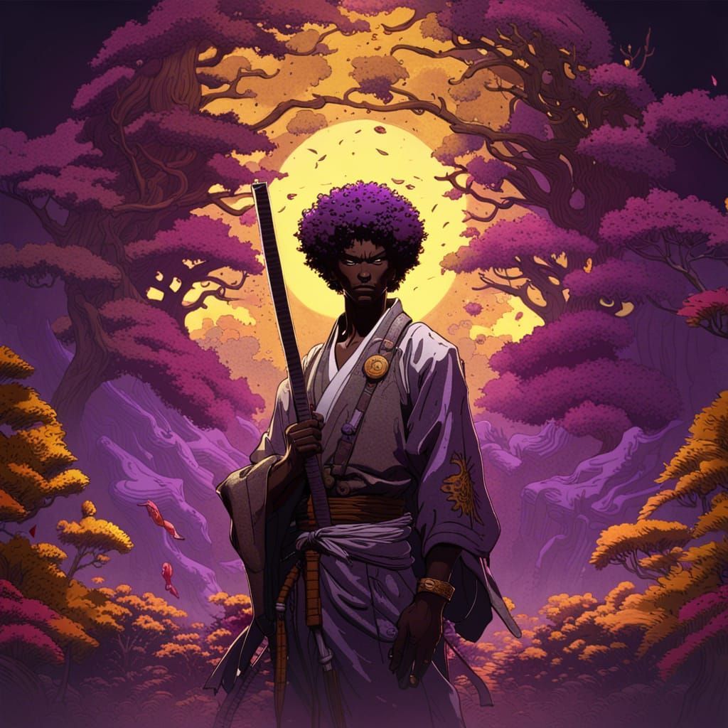 Afro Samurai Wallpapers 4k Hd Afro Samurai Backgrounds On Wallpaperbat